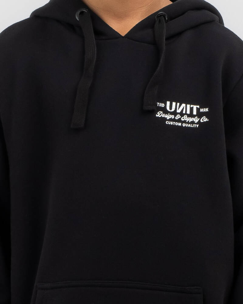 Shop Unit Boys' Rattle Hoodie In Black - Fast Shipping & Easy Returns ...