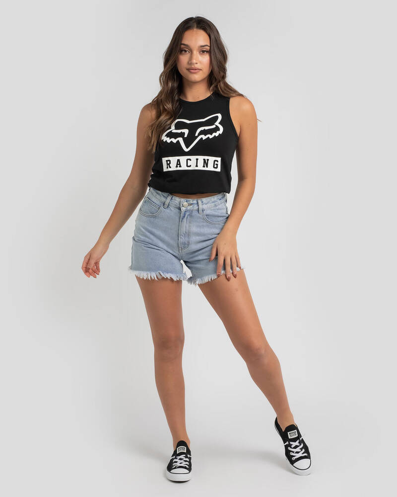 Shop Fox Born And Raised Tank Top In Black - Fast Shipping & Easy ...