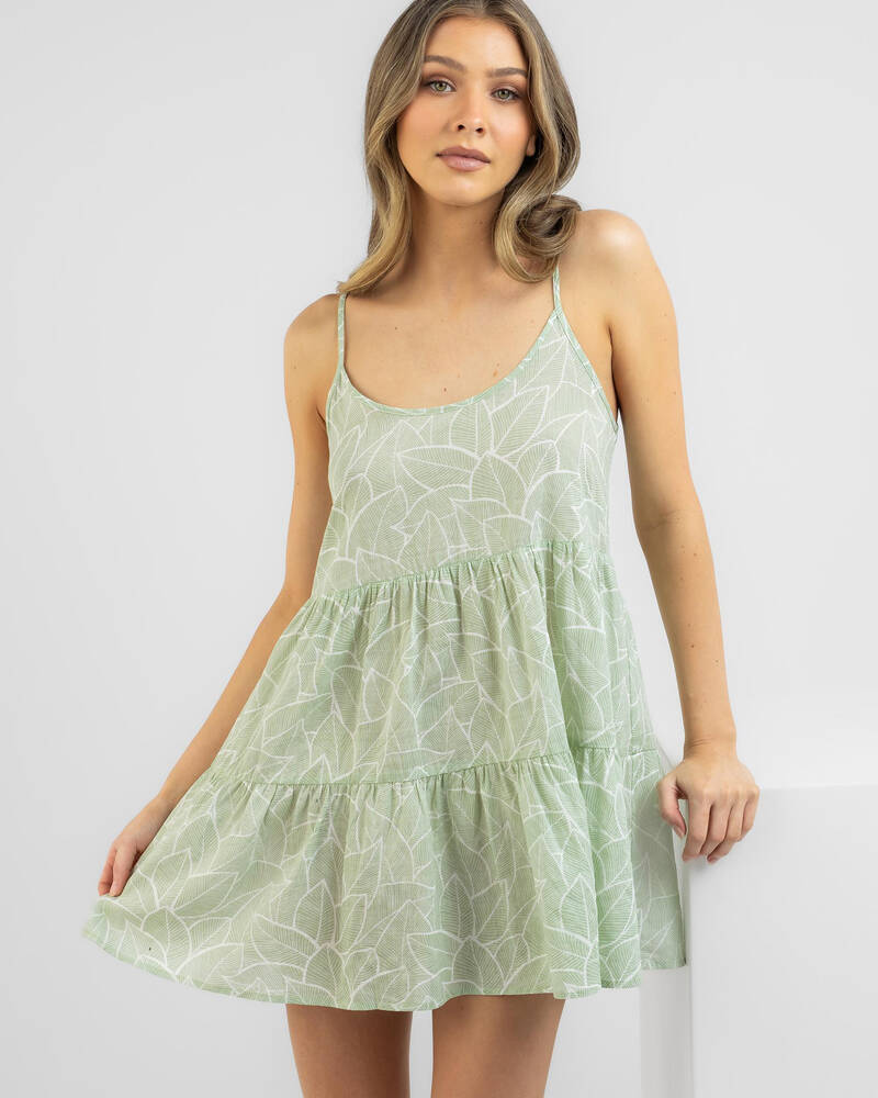 Shop Mooloola Finn Dress In Green - Fast Shipping & Easy Returns - City ...