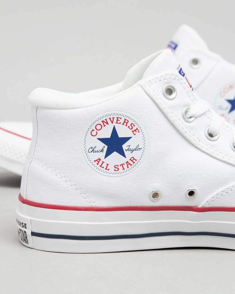 Converse Chuck Taylor Malden Street Mid Shoes In White/red/blue | City ...