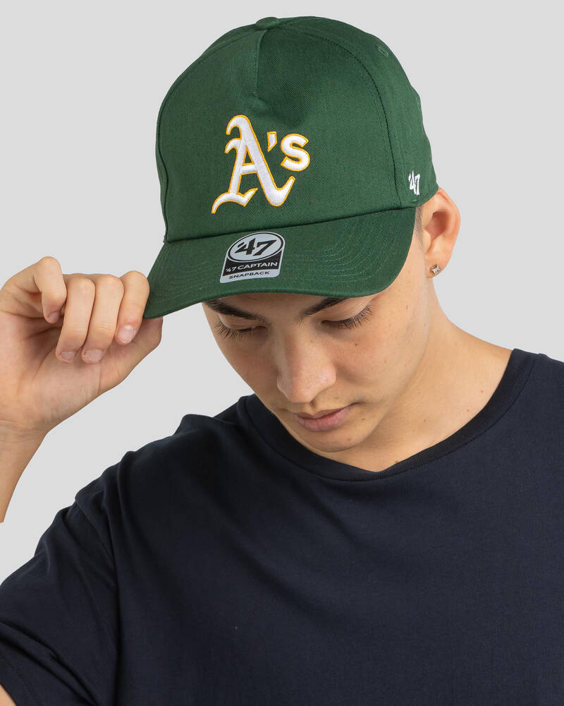 Shop Forty Seven Oakland Athletics Nantasket 47 Captain DTR Cap In Dark ...