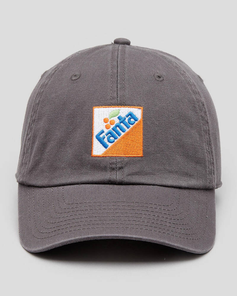 Shop American Needle Fanta Square Ball Park Dad Cap In Charcoal - Fast ...