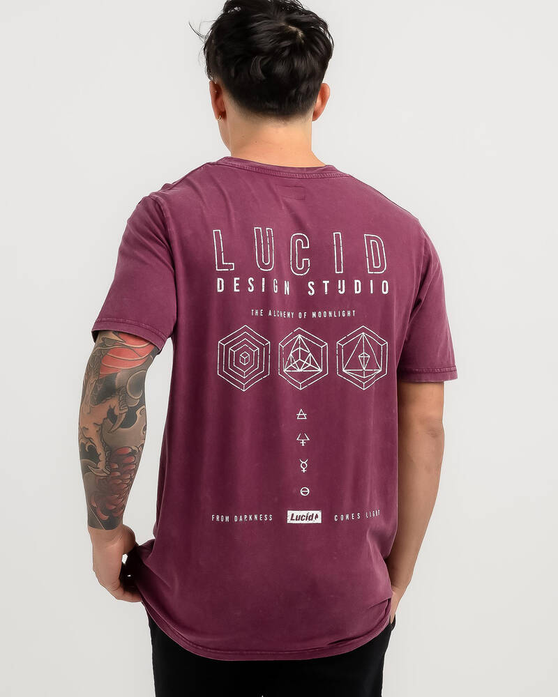 Shop Lucid Transformation T-Shirt In Port Acid - Fast Shipping & Easy ...