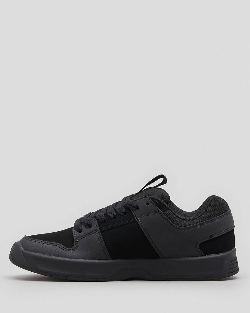 Shop DC Shoes Lynx Zero Shoes In Black/black/black - Fast Shipping ...
