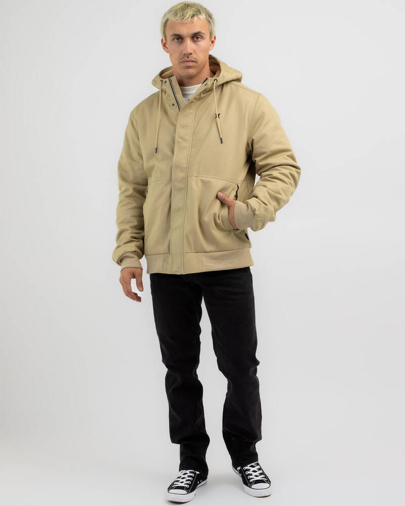 Shop Hurley Surge Jacket In Trench Coat - Fast Shipping & Easy Returns ...