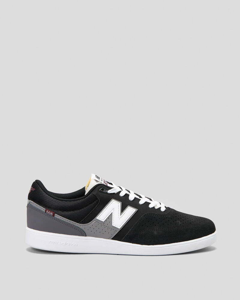 Shop New Balance Nb 508 Shoes In Black/white - Fast Shipping & Easy ...