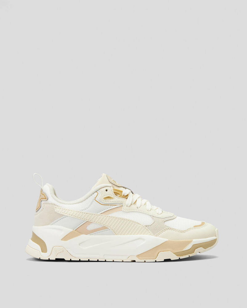 Shop Puma Womens Trinity Shoes In White/snow/grey - Fast Shipping ...