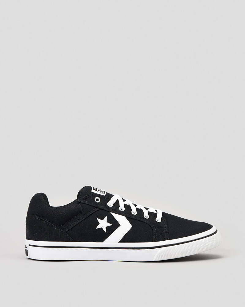 Shop Converse El Distrito 2.0 Shoes In Black/white - Fast Shipping ...