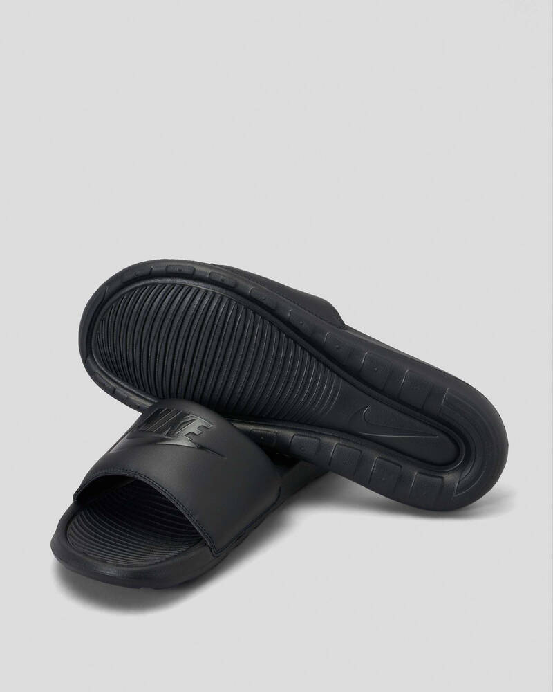 Nike Victori One Slides In Black/black-black - Fast Shipping & Easy ...