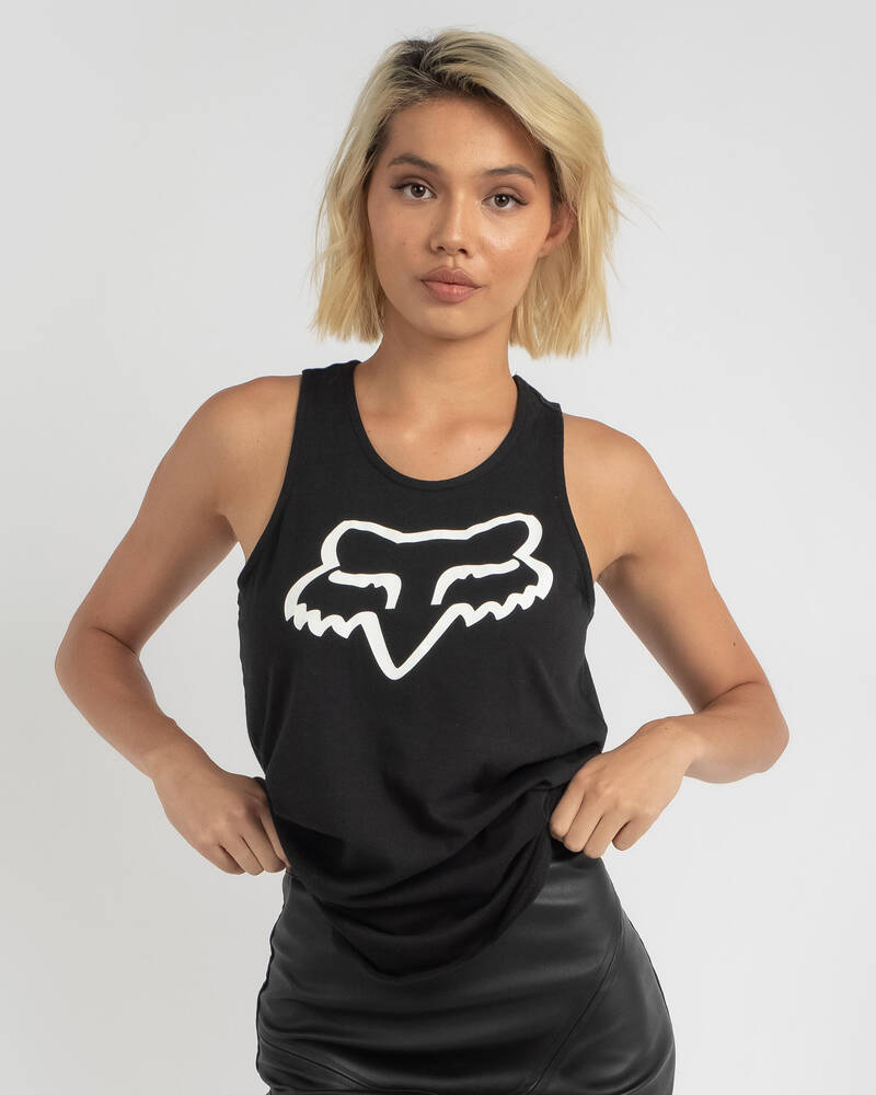 Fox Boundary Tank Top In Black - Fast Shipping & Easy Returns - City ...