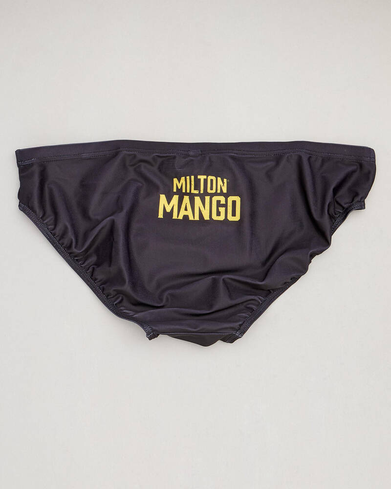 Shop Milton Mango Newstead Swim Briefs In Black - Fast Shipping & Easy ...