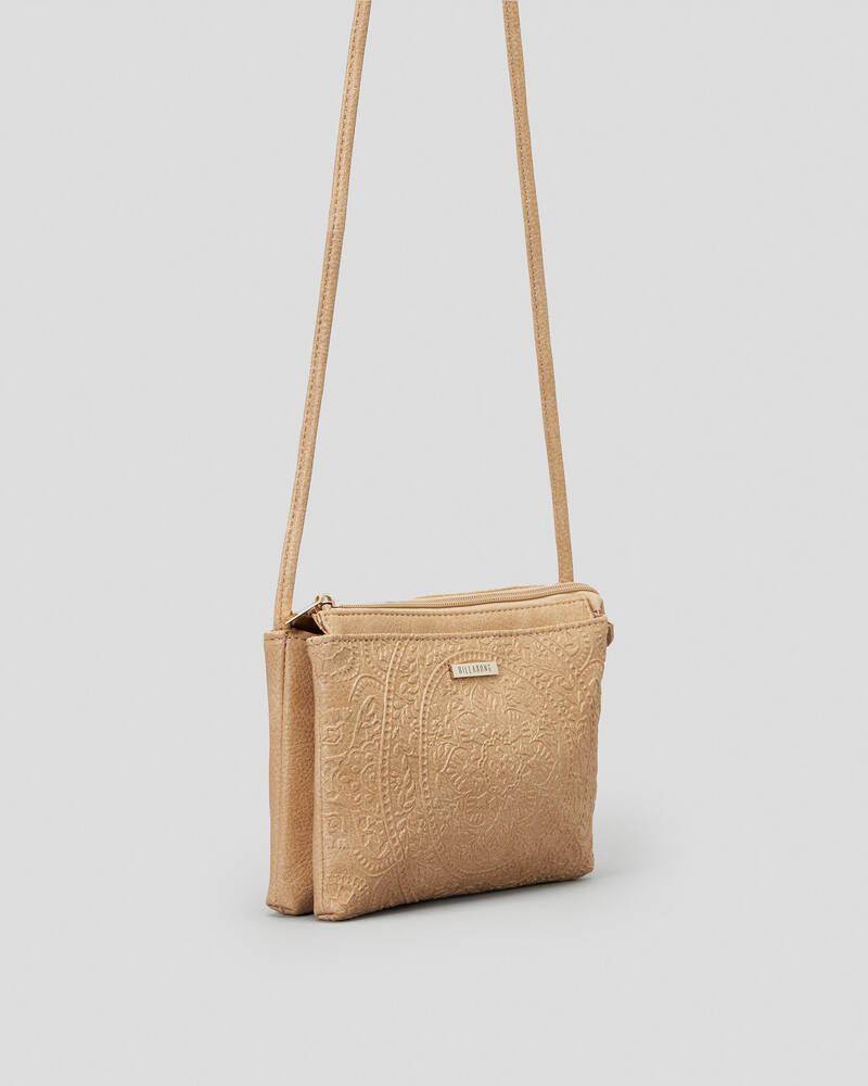 Shop Billabong CB Summerside Festival Crossbody Bag In Tan - Fast ...