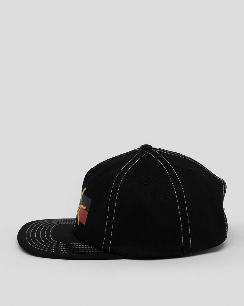 Shop Billabong Otis Sunrise Snapback Cap In Black - Fast Shipping ...