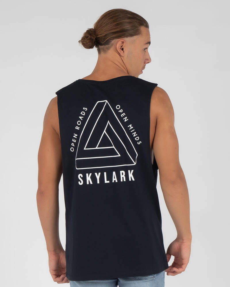 Shop Skylark Breach Muscle Tank In Navy - Fast Shipping & Easy Returns ...