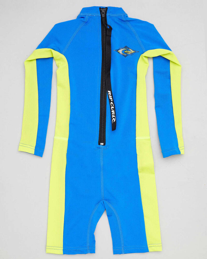 Shop Rip Curl Groms' Long Sleeve Spring Suit In Blue - Fast Shipping ...