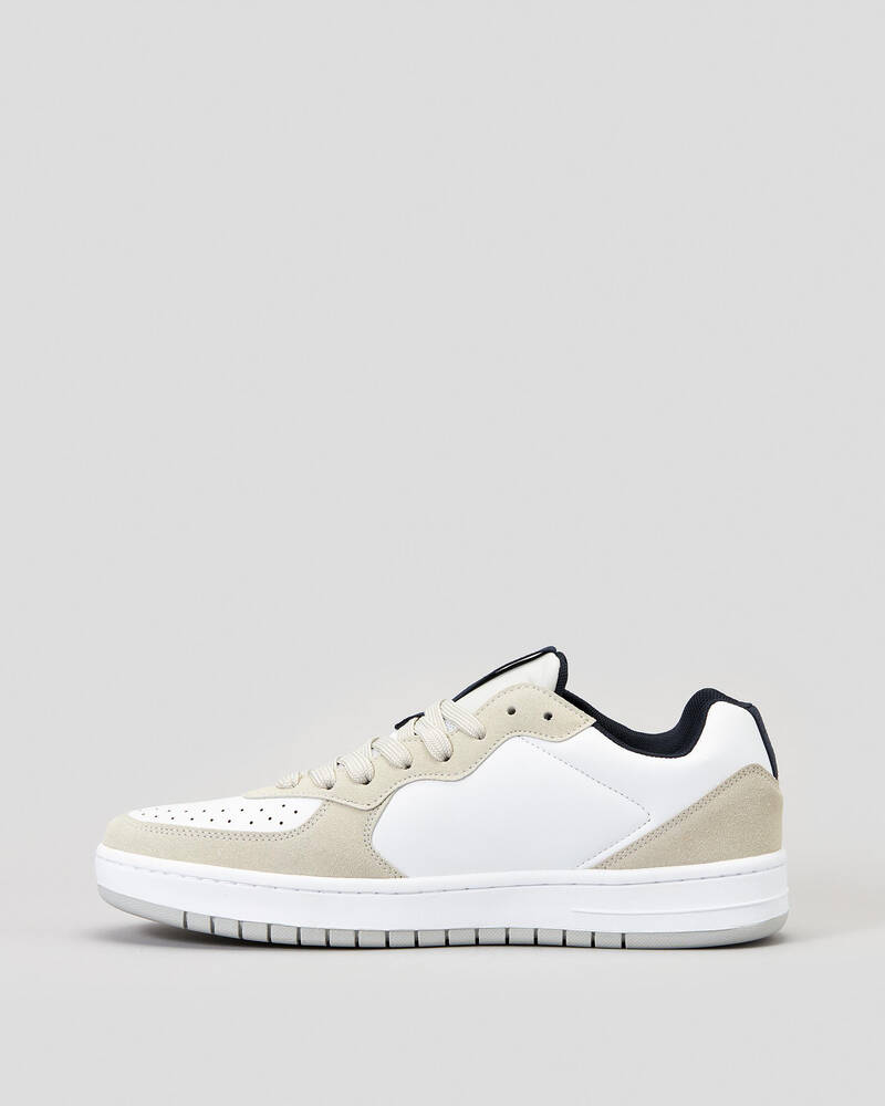 Shop Lucid Alpha Shoes In White/grey/navy - Fast Shipping & Easy ...