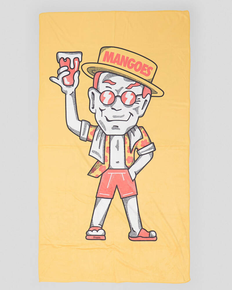 Shop Milton Mango Mango Man Towel In Yellow - Fast Shipping & Easy ...