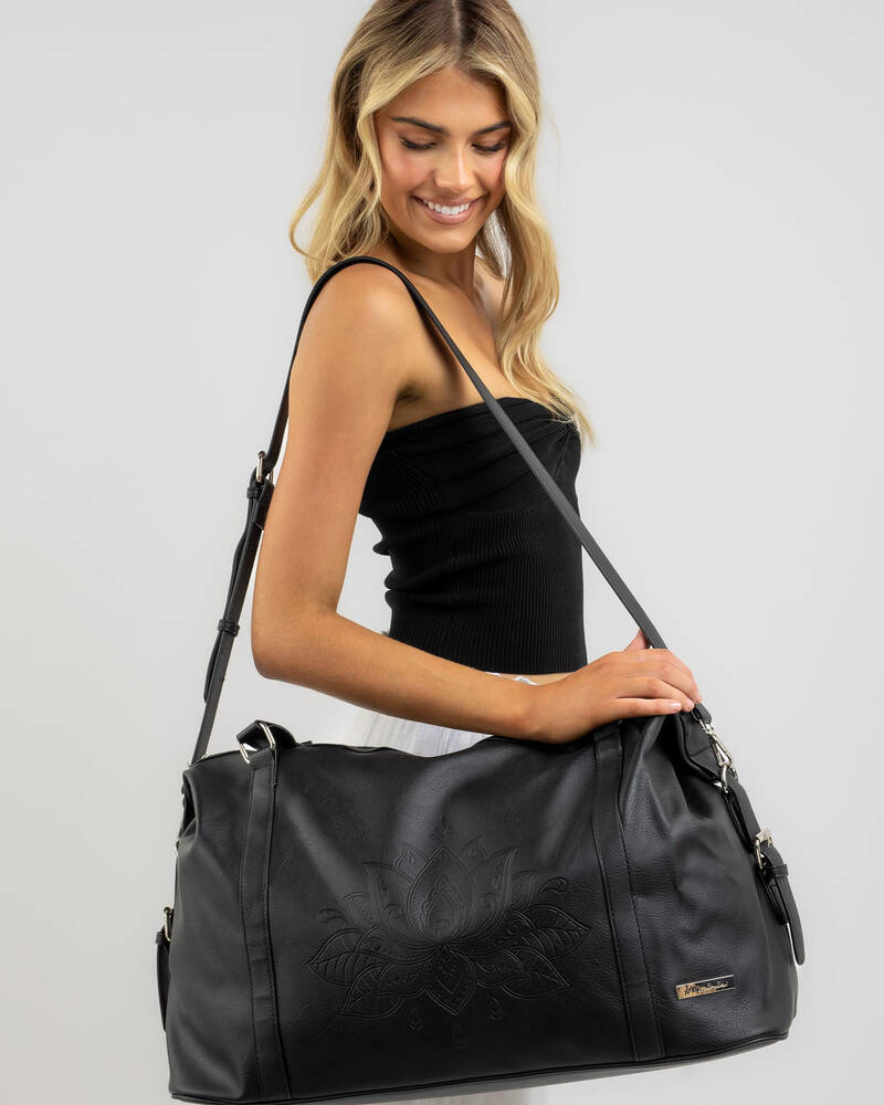 Shop Mooloola Momo Travel Bag In Black - Fast Shipping & Easy Returns ...