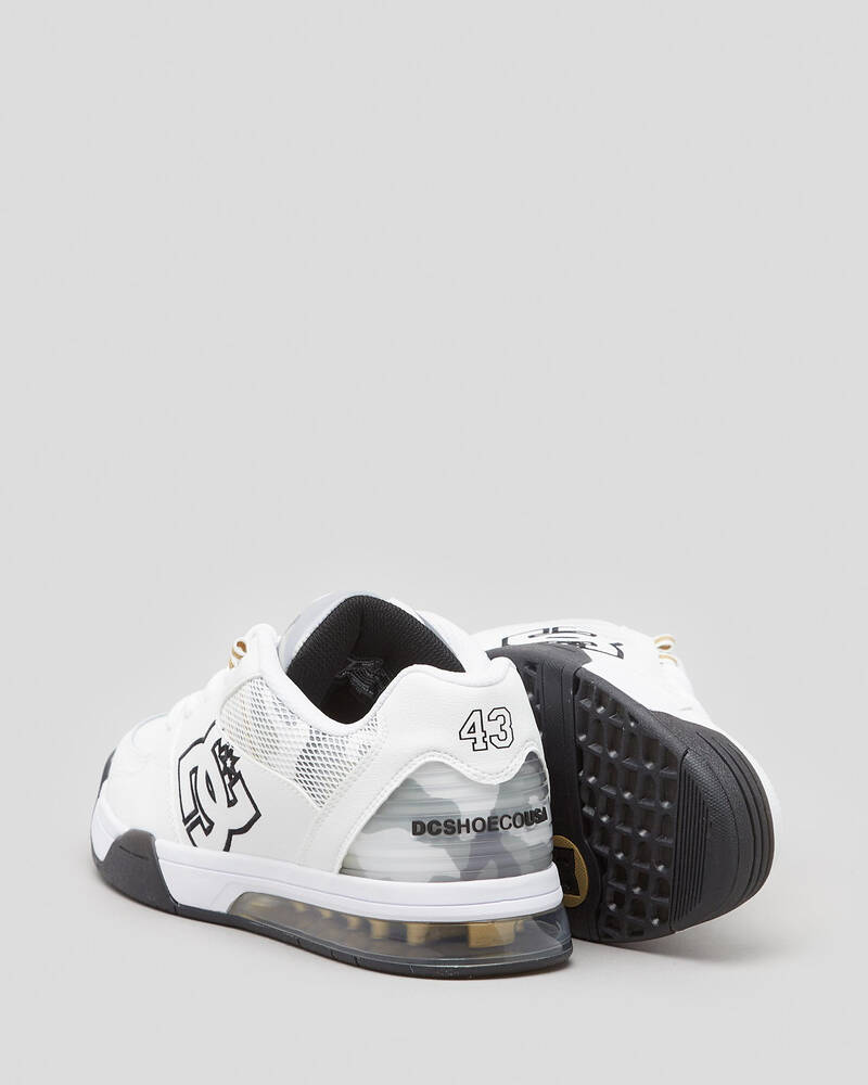 DC Shoes Versatile KB Shoes In White/camo - FREE* Shipping & Easy ...
