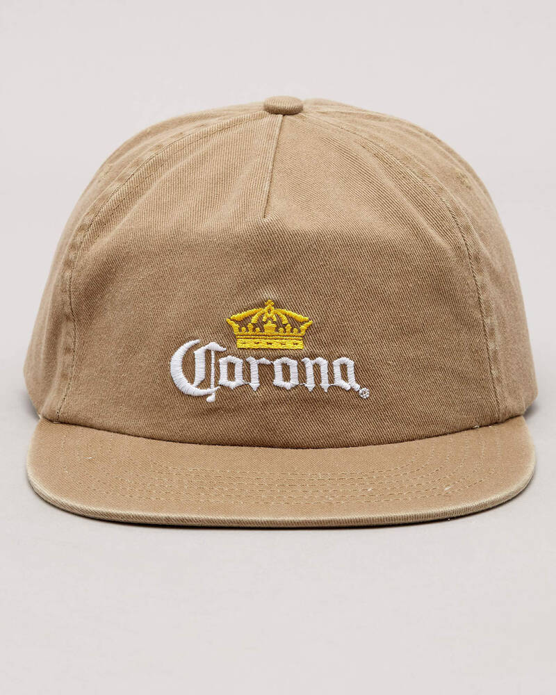 Shop Corona Woven 5 Panel Cap In Sand - Fast Shipping & Easy Returns ...