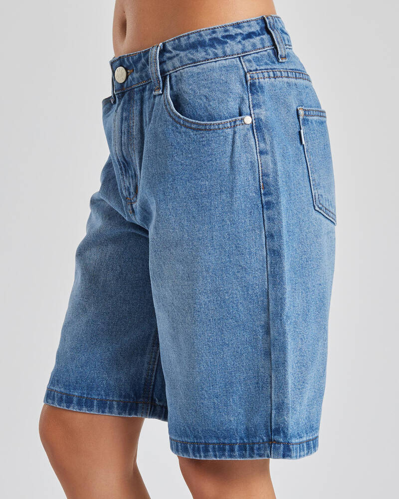 Shop DESU Paris Jort Shorts In Dark Mid - Fast Shipping & Easy Returns ...