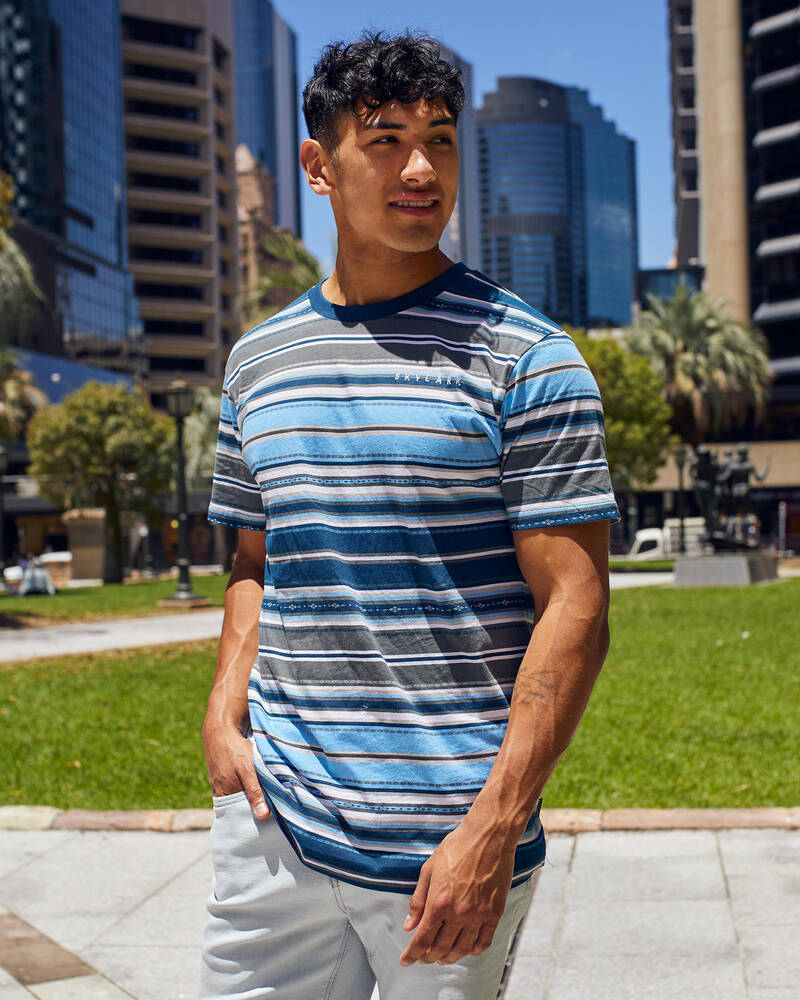 Shop Skylark Interact T-Shirt In Slate Blue - Fast Shipping & Easy ...