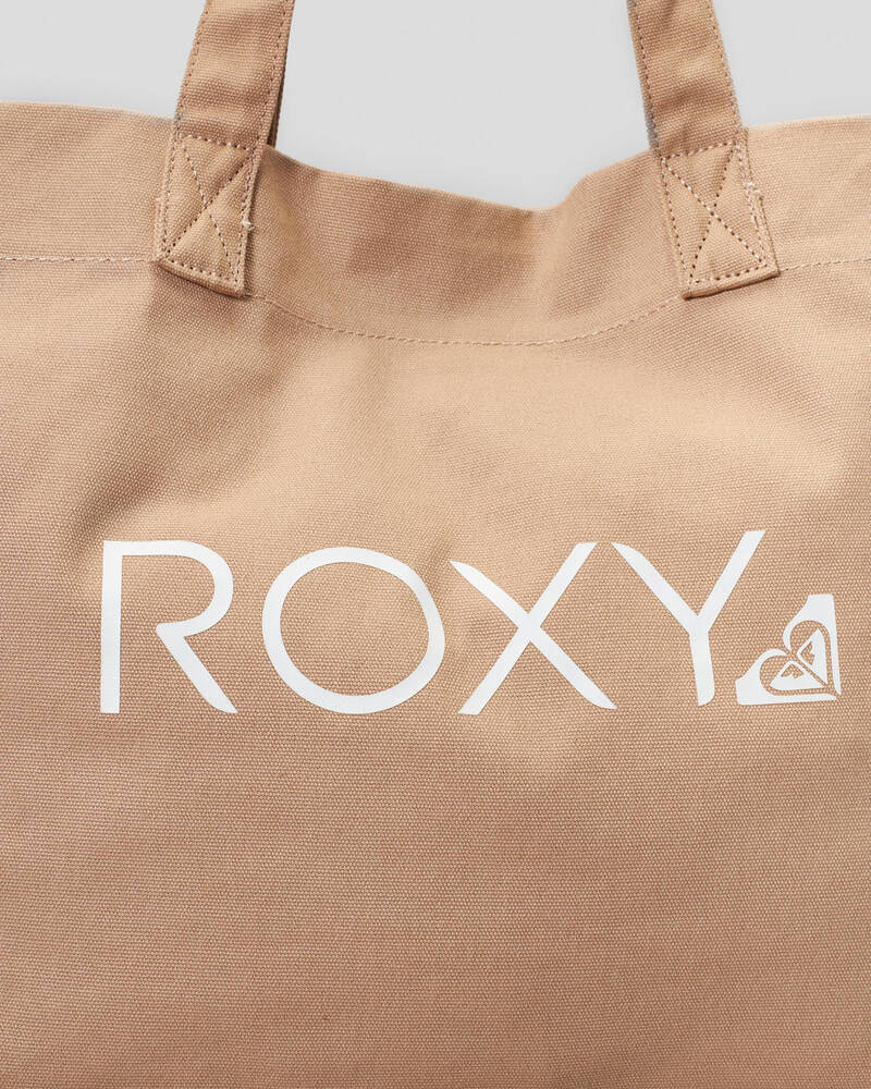 Shop Roxy Go For It Beach Bag In Warm Taupe - Fast Shipping & Easy ...