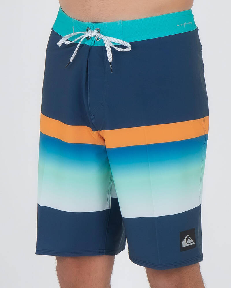 Shop Quiksilver Highline Slab Board Shorts In Pacific Blue - Fast ...