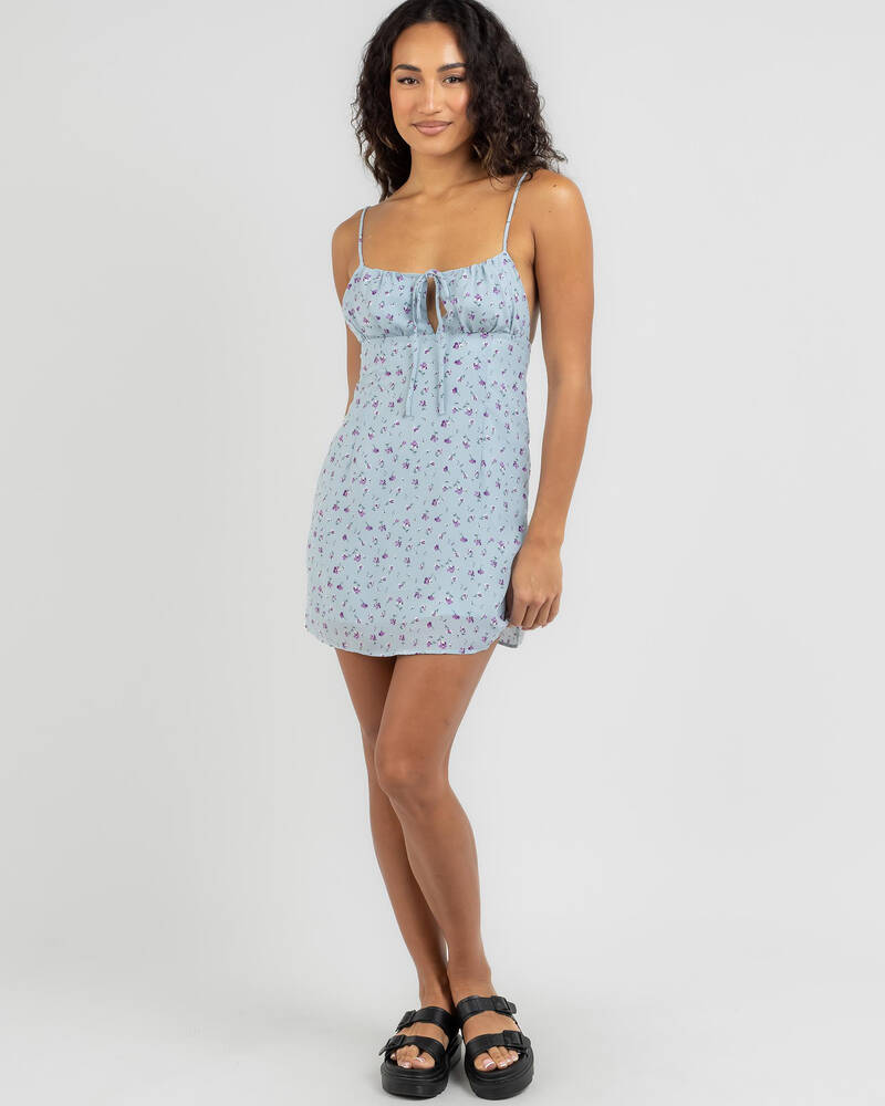 Shop Mooloola Portsea Dress In Blue - Fast Shipping & Easy Returns ...