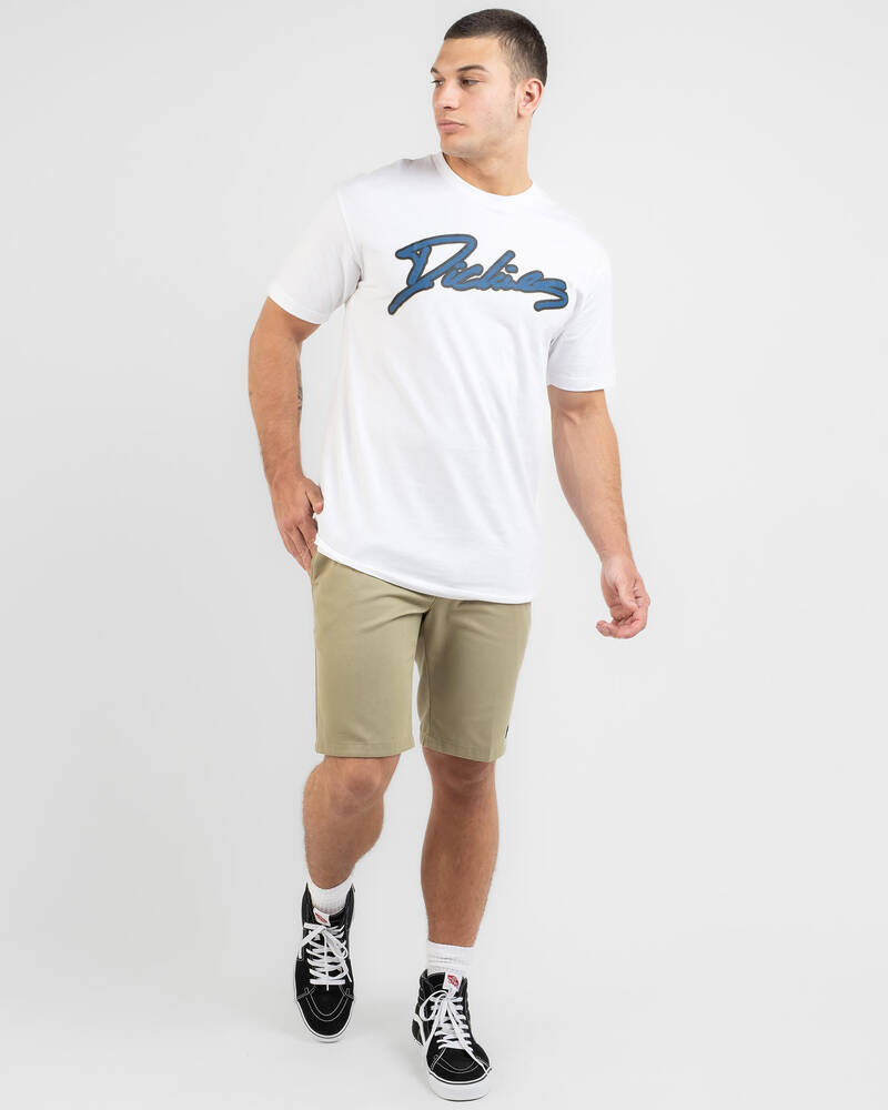 Shop Dickies Line Work T-Shirt In White - Fast Shipping & Easy Returns ...