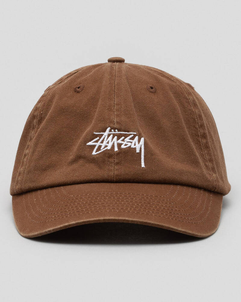 Shop Stussy Stock Low Pro Cap In Chocolate - Fast Shipping & Easy ...