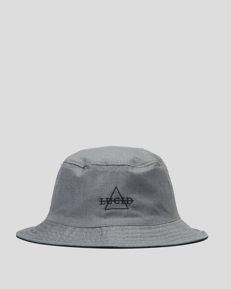 Shop Lucid Wisdom Bucket Hat In Black/grey Heather - Fast Shipping ...
