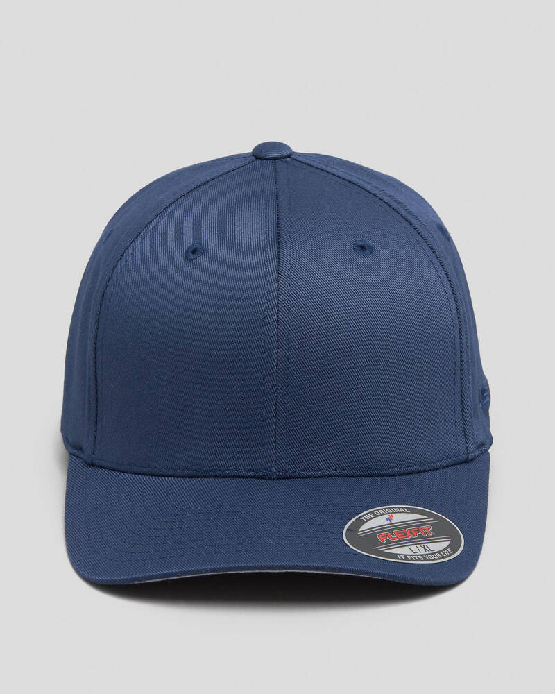 Shop Flexfit Perma Curve Cap In Navy - Fast Shipping & Easy Returns ...
