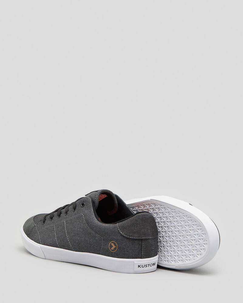 Shop Kustom Kramer Shoes In Black Heather - Fast Shipping & Easy ...