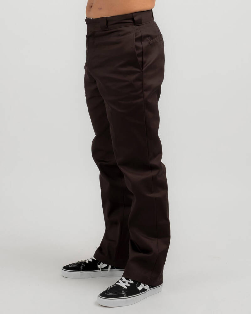 Dickies 874 Pants In Dark Brown - Fast Shipping & Easy Returns - City ...