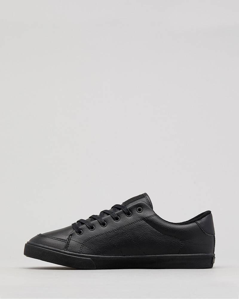 Shop Kustom Kramer Shoes In Black Leather - Fast Shipping & Easy ...