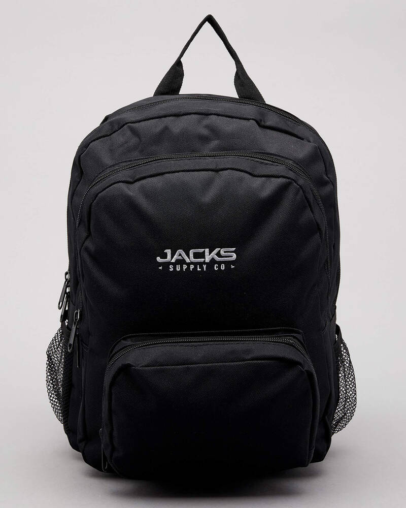 Shop Jacks Oblique Backpack In Black - Fast Shipping & Easy Returns ...