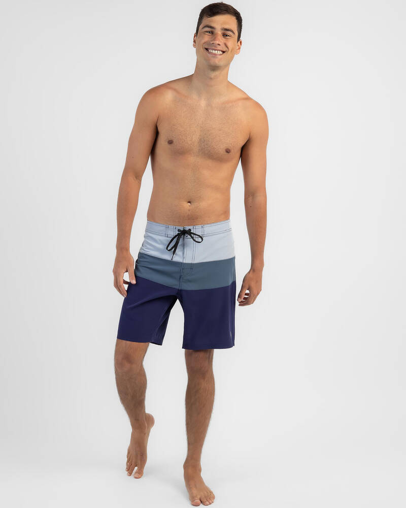Shop Rusty Triple Nipple Board Shorts In Navy - Fast Shipping & Easy ...