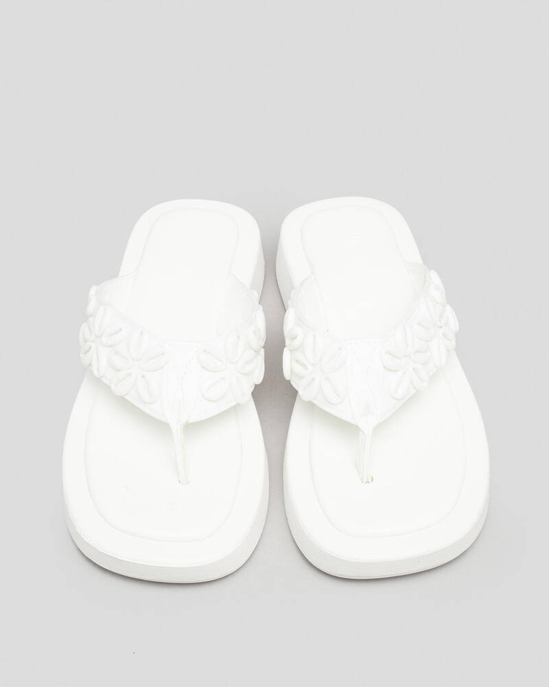Shop Mooloola Seashell Sandal In Seashell - Fast Shipping & Easy ...
