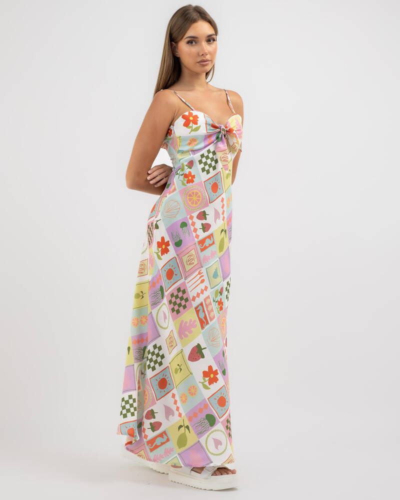 Shop Alive Girl Soraya Maxi Dress In Multi - Fast Shipping & Easy Returns - City Beach Australia