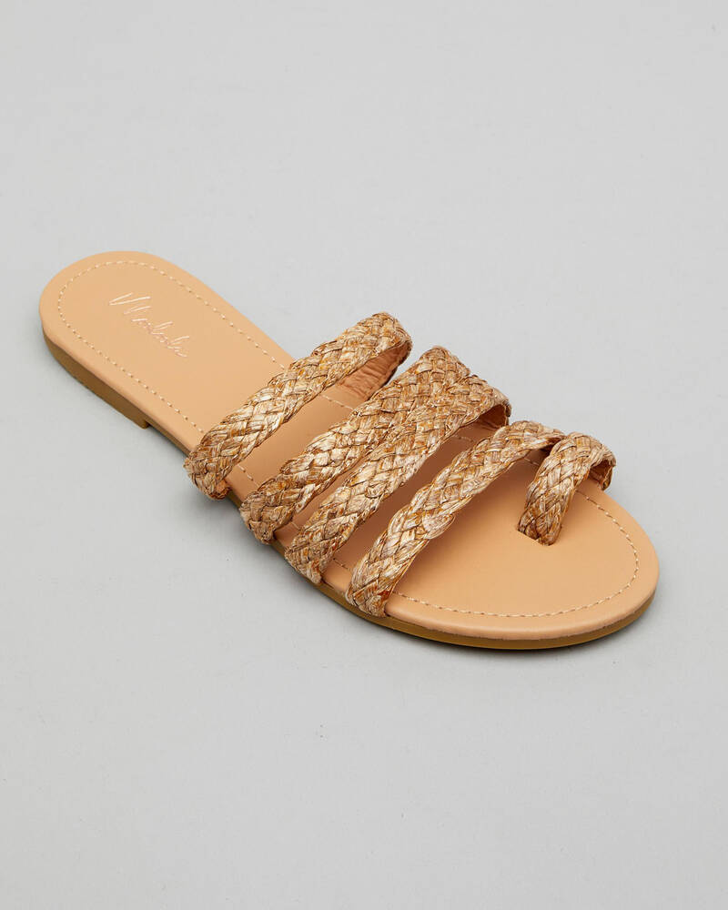 Shop Mooloola Louise Sandals In Tan - Fast Shipping & Easy Returns ...