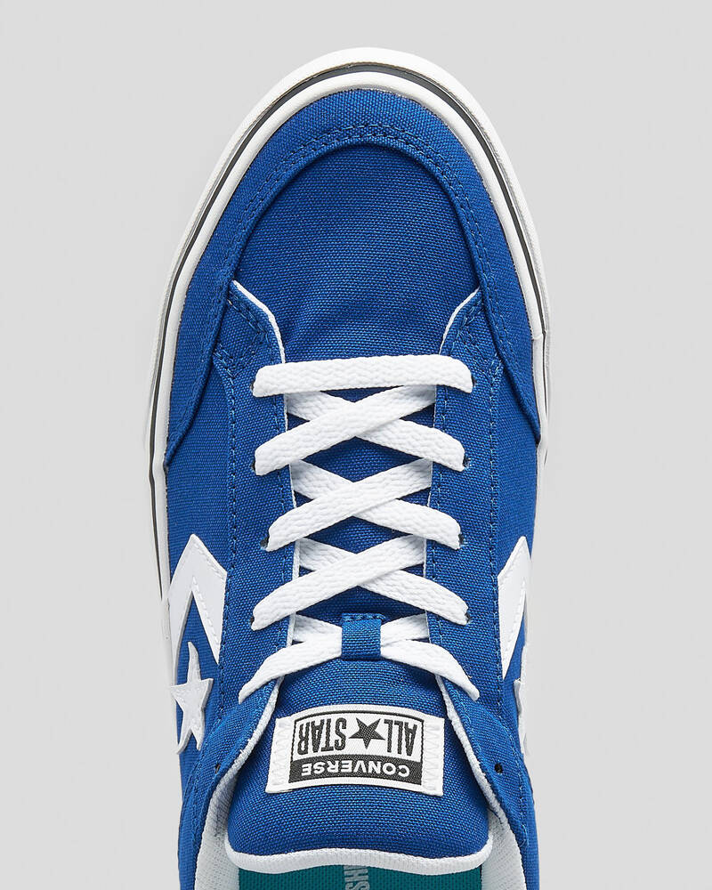 Shop Converse Tobin Low-Cut Shoes In Blue/white/white - Fast Shipping ...