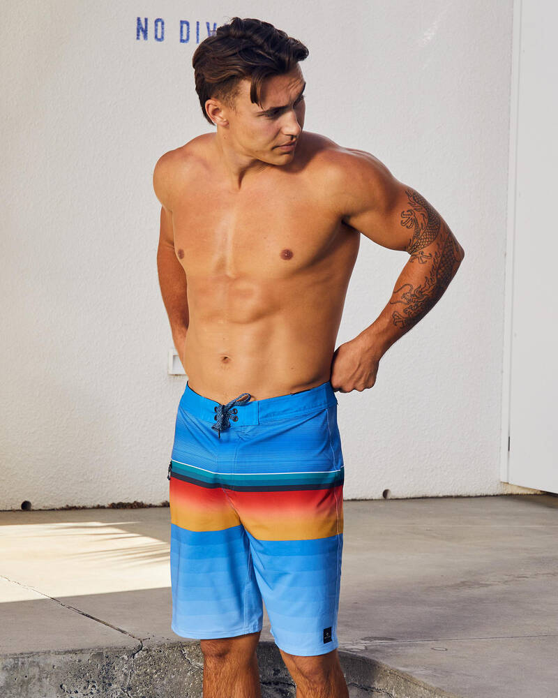 Shop Rip Curl Mirage Day Breakers Board Shorts In Blue - Fast Shipping ...