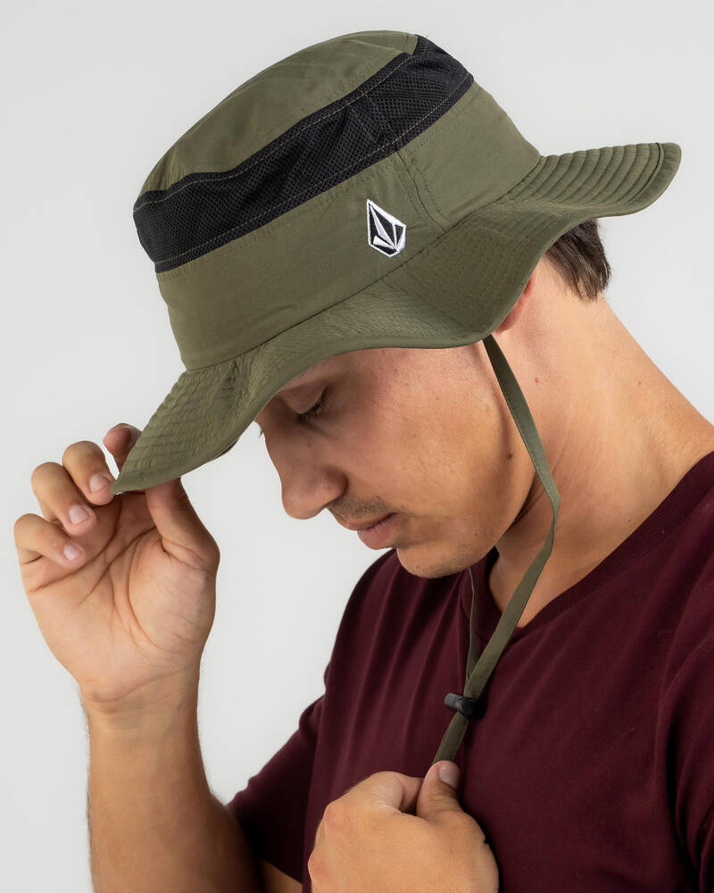 Shop Volcom Cagey Booney Hat In Military - Fast Shipping & Easy Returns ...