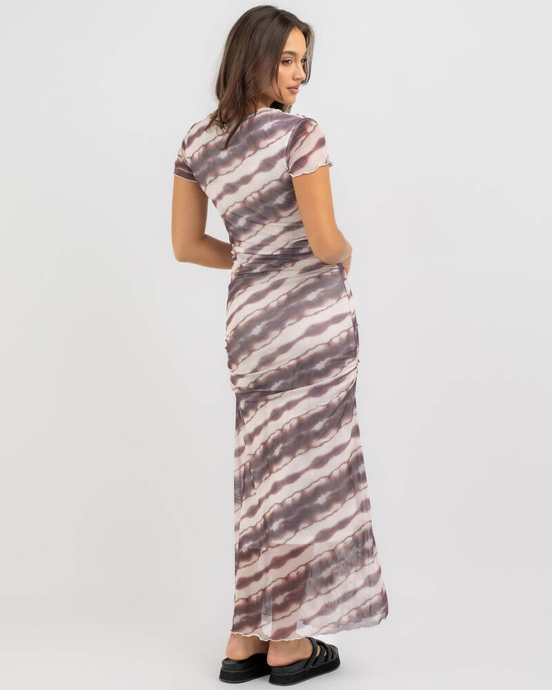 Shop Mint Vanilla Baylyn Maxi Dress In Multi - Fast Shipping & Easy ...
