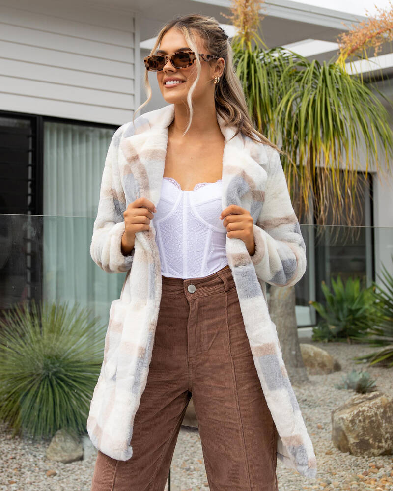 Shop Mooloola Bodie Jacket In Blue - Fast Shipping & Easy Returns ...