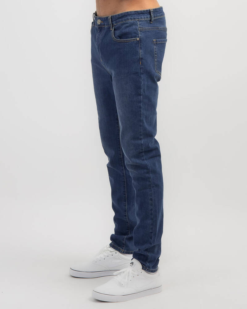 Shop Lucid Jet Jeans In Mid Blue - Fast Shipping & Easy Returns - City ...