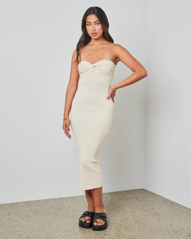 Shop Ava And Ever Bianca Midi Dress In Seashell - Fast Shipping & Easy Returns - City Beach ...