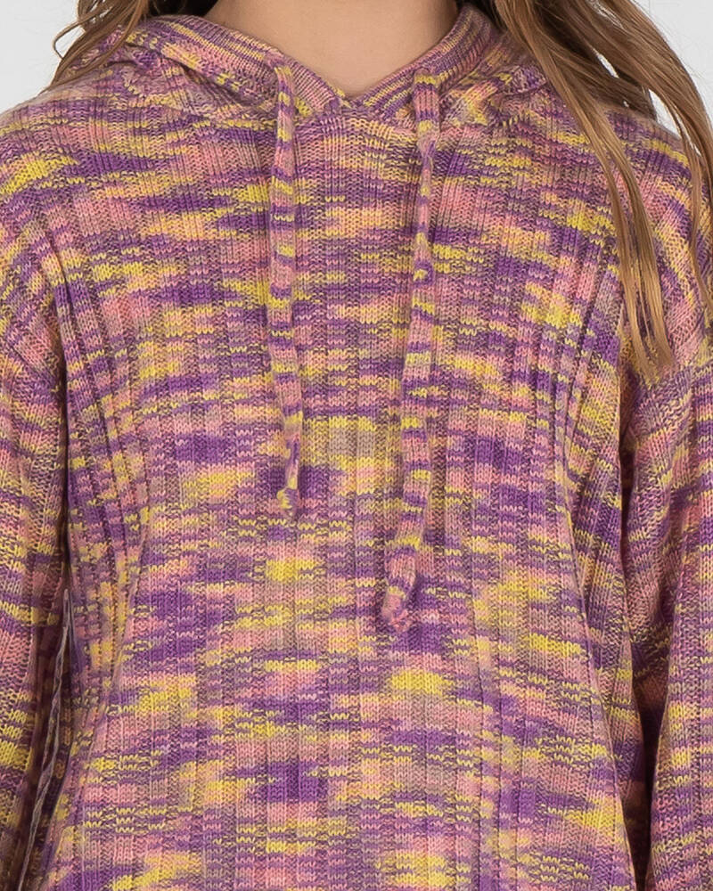 Shop Ava And Ever Girls' Posse Knit In Pink Multi - Fast Shipping ...