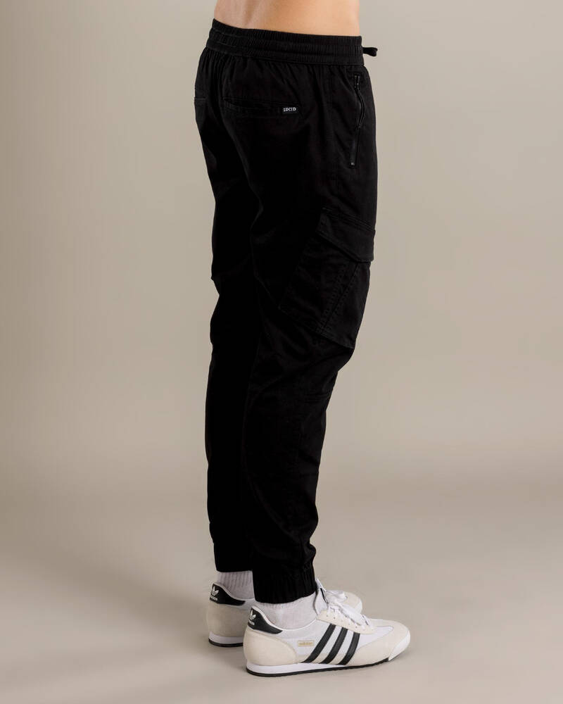 Shop Lucid Ranking Jogger Pants In Black - Fast Shipping & Easy Returns ...